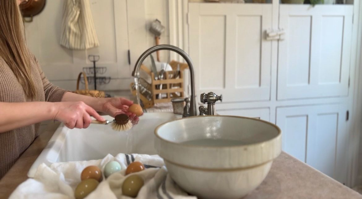 How To Safely Clean and Store Your Fresh Eggs - Our Home & Heritage